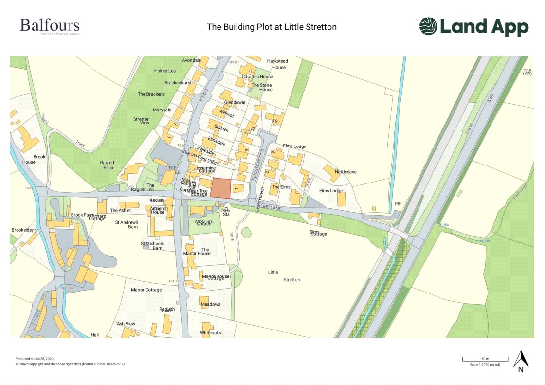 Building Plot In Little Stretton, Ludlow Road - Balfours